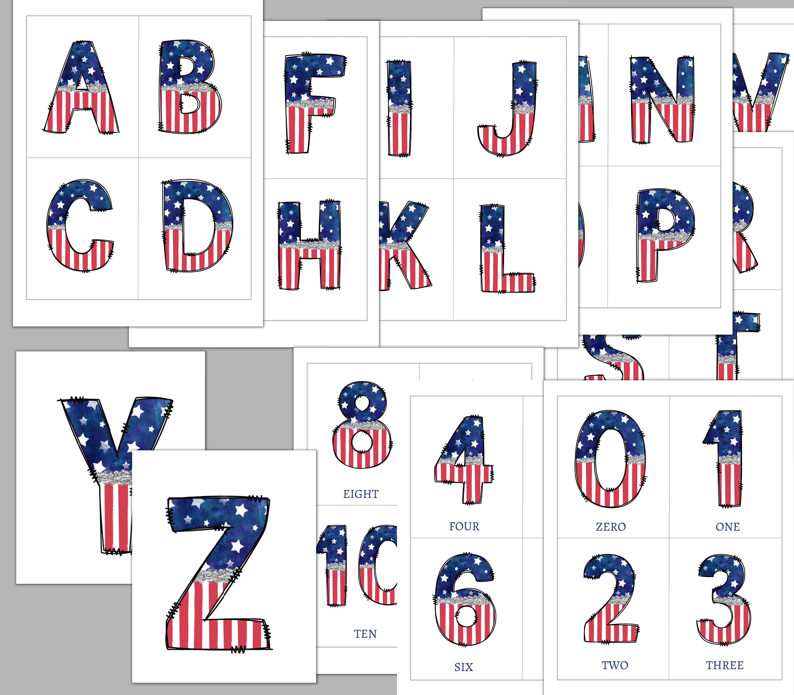 4th of July Pre-k and K Activity Pack, Homeschool, Digital, Instant ...