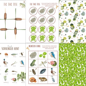 POND LIFE Unit Study, Life Cycle, Anatomy, Nature Study, Science ...