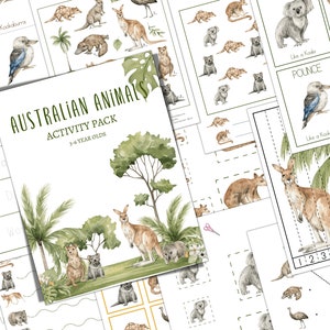 ANIMALS BUNDLE, Forest Animals, Australian Animals, African Animals ...