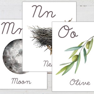 Alphabet Posters, Large Format for Classroom Use - Etsy