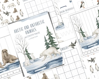 SPRING GARDEN Pre-k and K Activity Pack, Homeschool, Digital, Instant ...