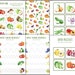 FRUIT & VEGGIES Pre-k and K Activity Pack, Homeschool, Digital, Instant ...