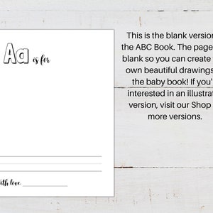 Baby's First ABC Book, Printable ABC Book, Baby's First Alphabet Book ...