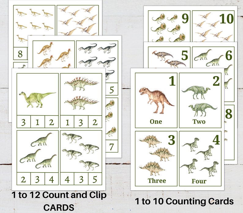 DINOSAUR Pre-k and K Activity Pack Homeschool Digital - Etsy