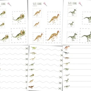 DINOSAUR Pre-k and K Activity Pack, Homeschool, Digital, Instant ...