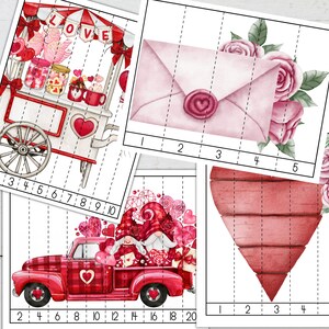 VALENTINE Pre-k and K Activity Pack, Homeschool, Digital, INSTANT ...