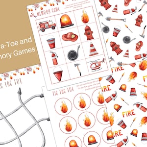 FIRE SAFETY Pre-k and K Activity Pack, Homeschool, Digital, Instant ...