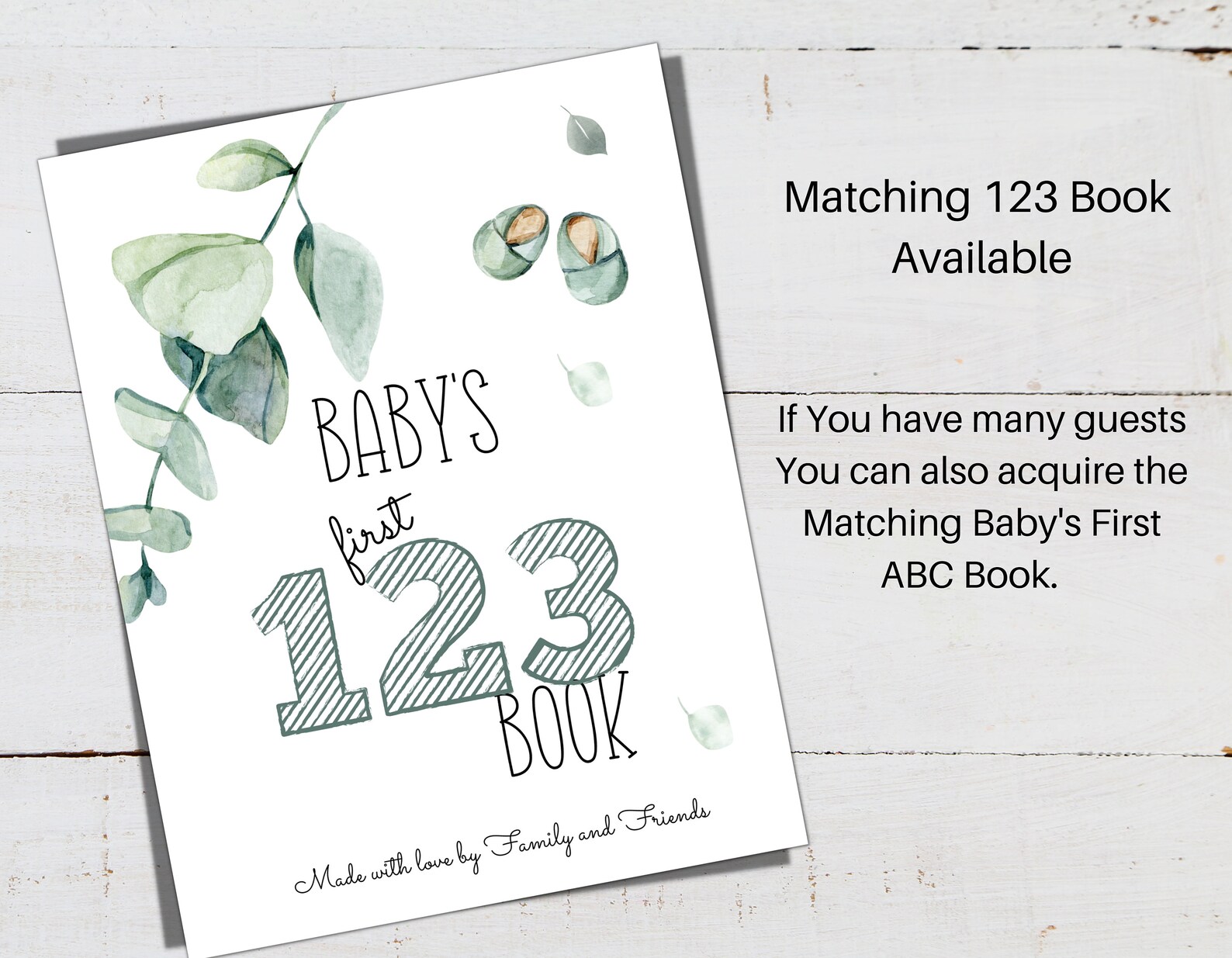 Baby's First ABC Book, Printable ABC Book, Baby's First Alphabet Book ...