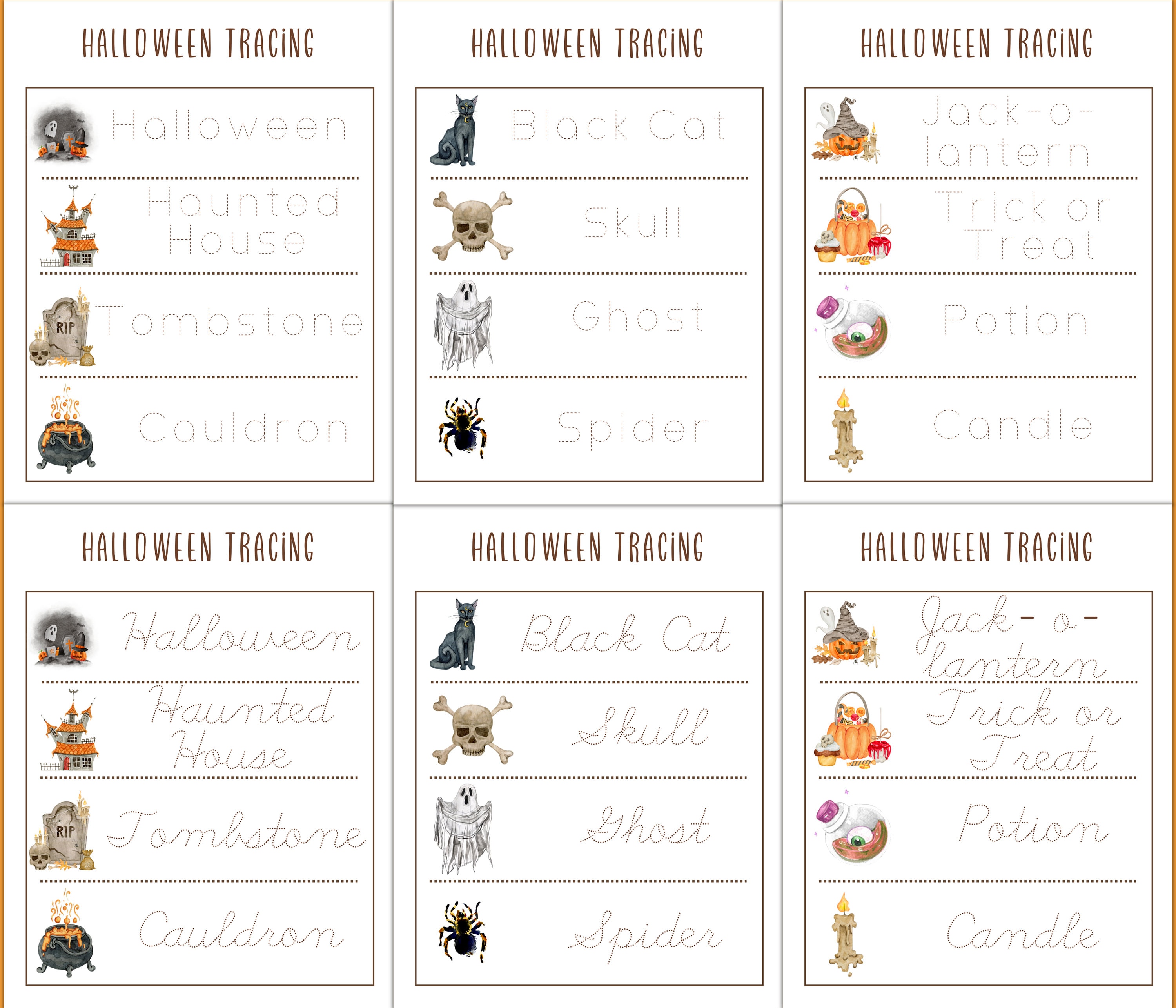HALLOWEEN Pre-k and K Activity Pack, Homeschool, Digital, Instant ...