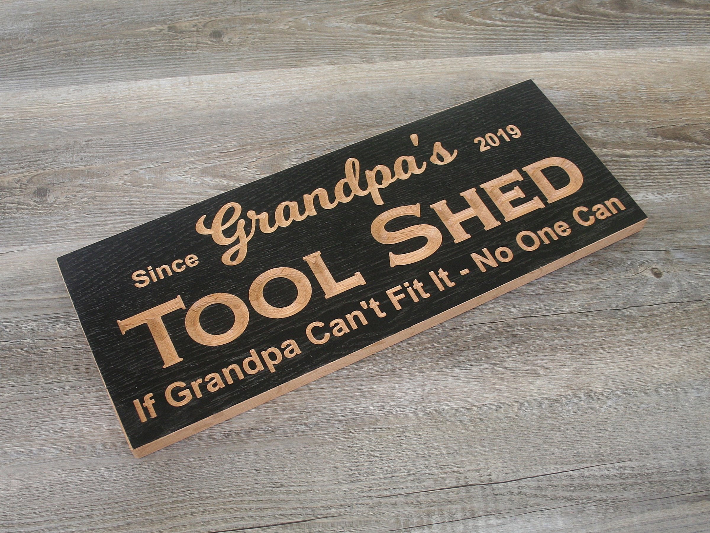Dads Workshop Sign Custom Man Cave Sign Personalized Garage Shed Sign ...