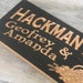 Custom Carved Farm Sign Last Name Sign Perfect for a Farm House Table ...