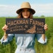 Custom Carved Farm Sign Last Name Sign Perfect for a Farm House Table ...