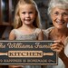 Grandma's Kitchen Custom Wood Sign: Heartfelt Housewarming Gift for ...