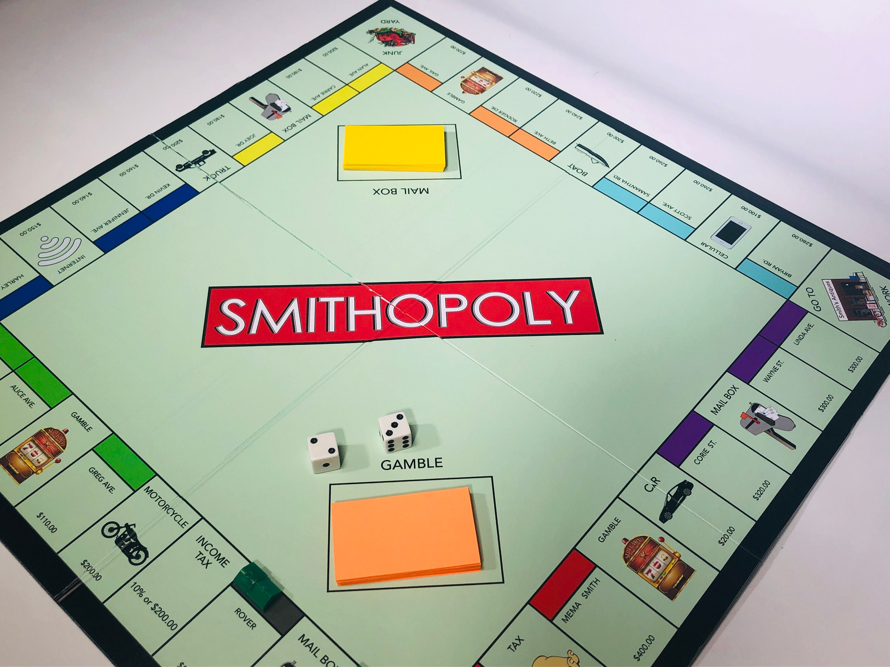 Customopoly Board Game - Etsy