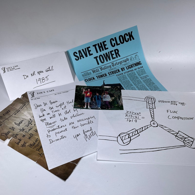 Back to the Future Props - Etsy