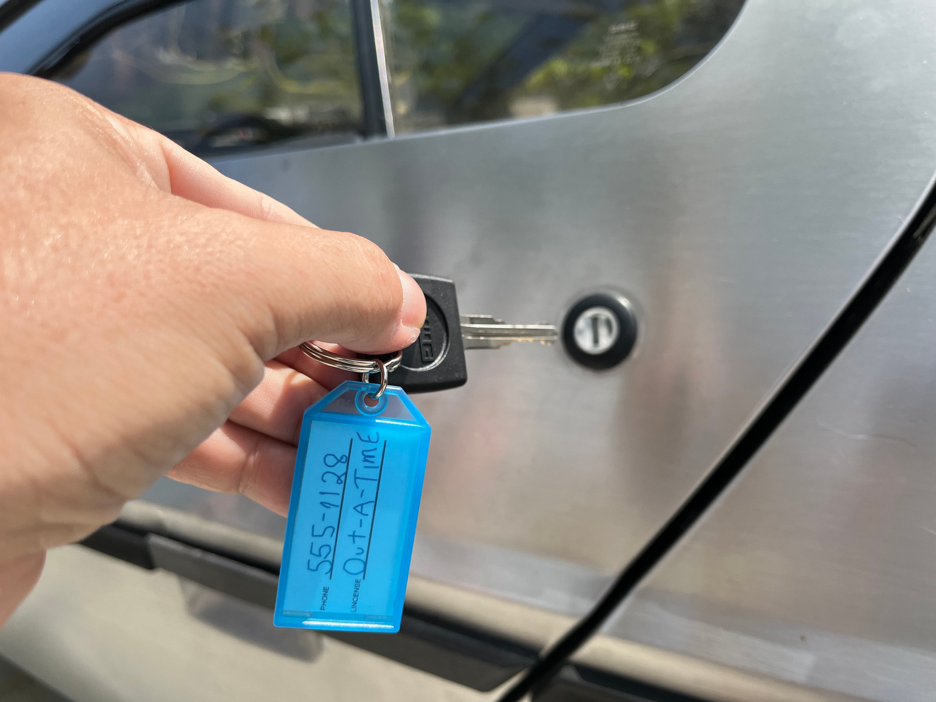 Back to the Future /// Time Machine Key Tag - Etsy