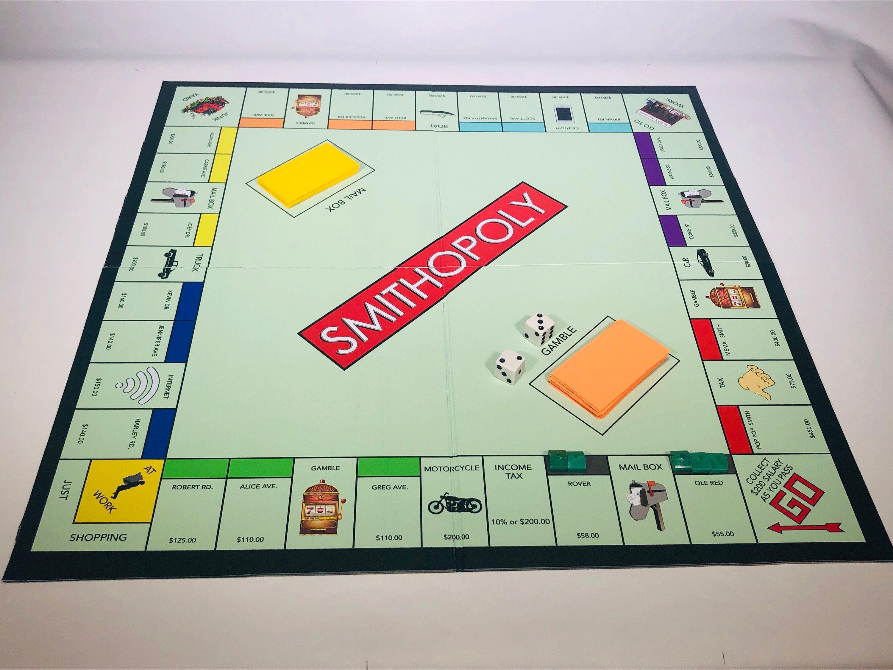 Customopoly Board Game - Etsy