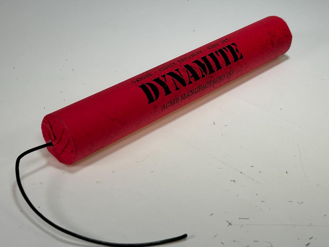 Dynamite Stick **PROP** - Etsy