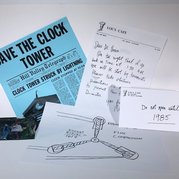 Back to the Future Props - Etsy