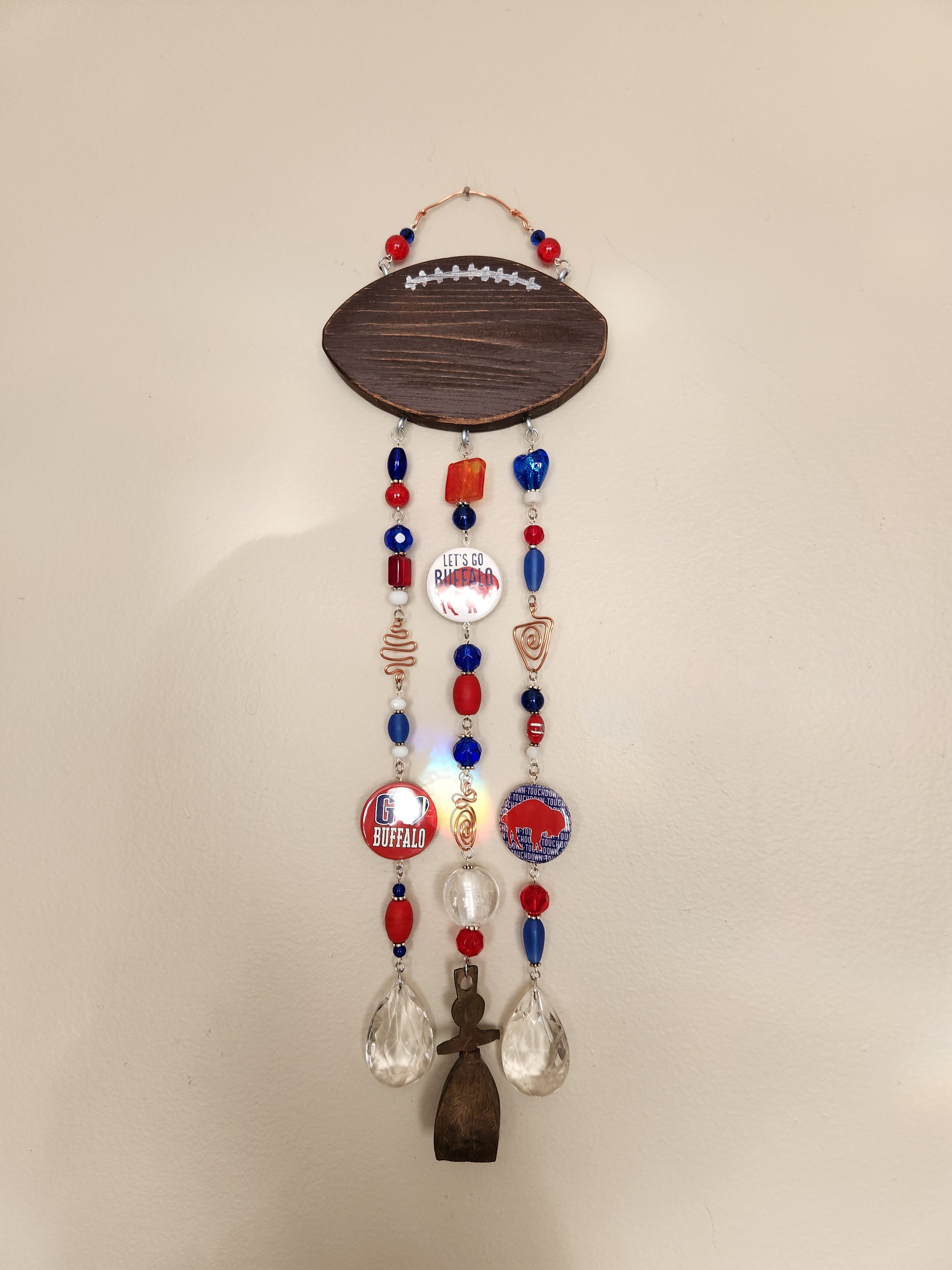 Buffalo Bills Wind Chime Suncatcher - Etsy