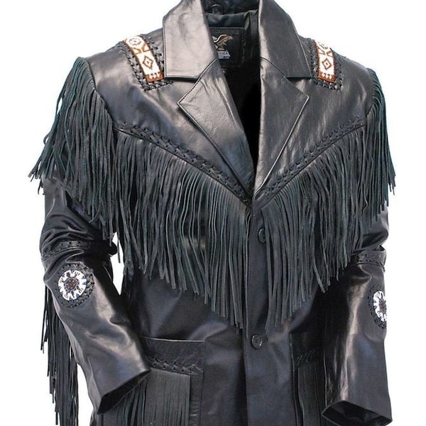 Cowboy Fringe Jacket - Etsy