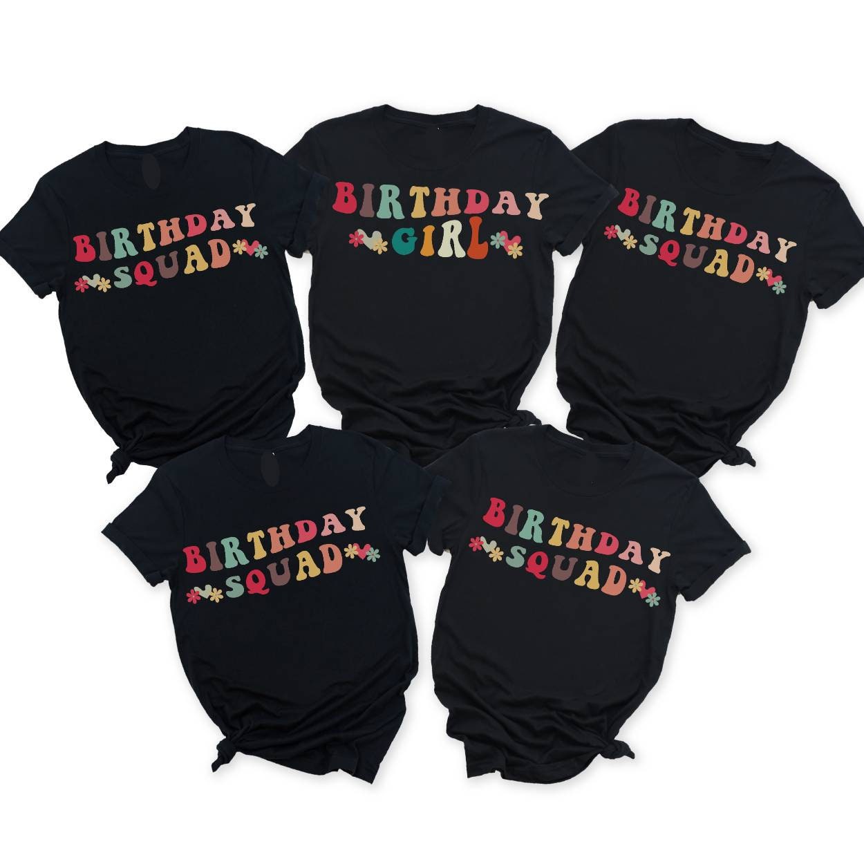 Birthday Squad Shirts Birthday Team Shirt Birthday Party - Etsy