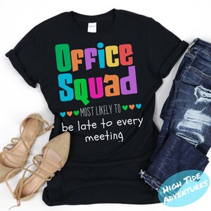 Office Squad Shirt, Secretary Shirts, Staff Shirt, Squad Goals, Office ...