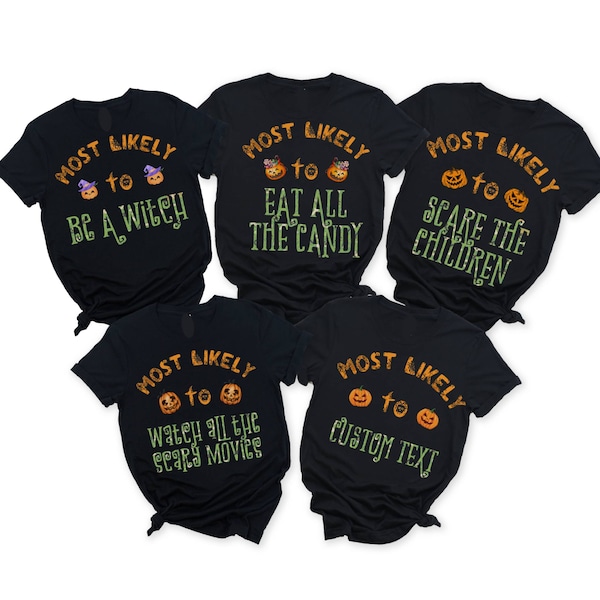 Group Halloween Shirts - Etsy
