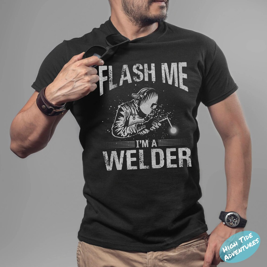 Welder Hood T-shirt, Welder Hat, Welder Gift, Welder Life, Welder Wife ...