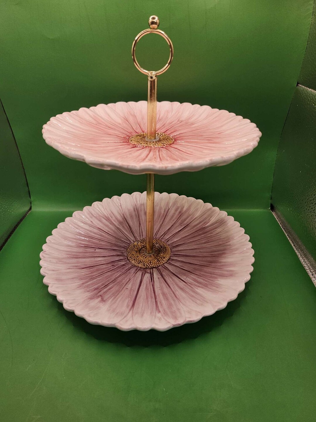 Beautiful Bombay Gerber Daisy Pattern Tiered Cookie Plates - Etsy