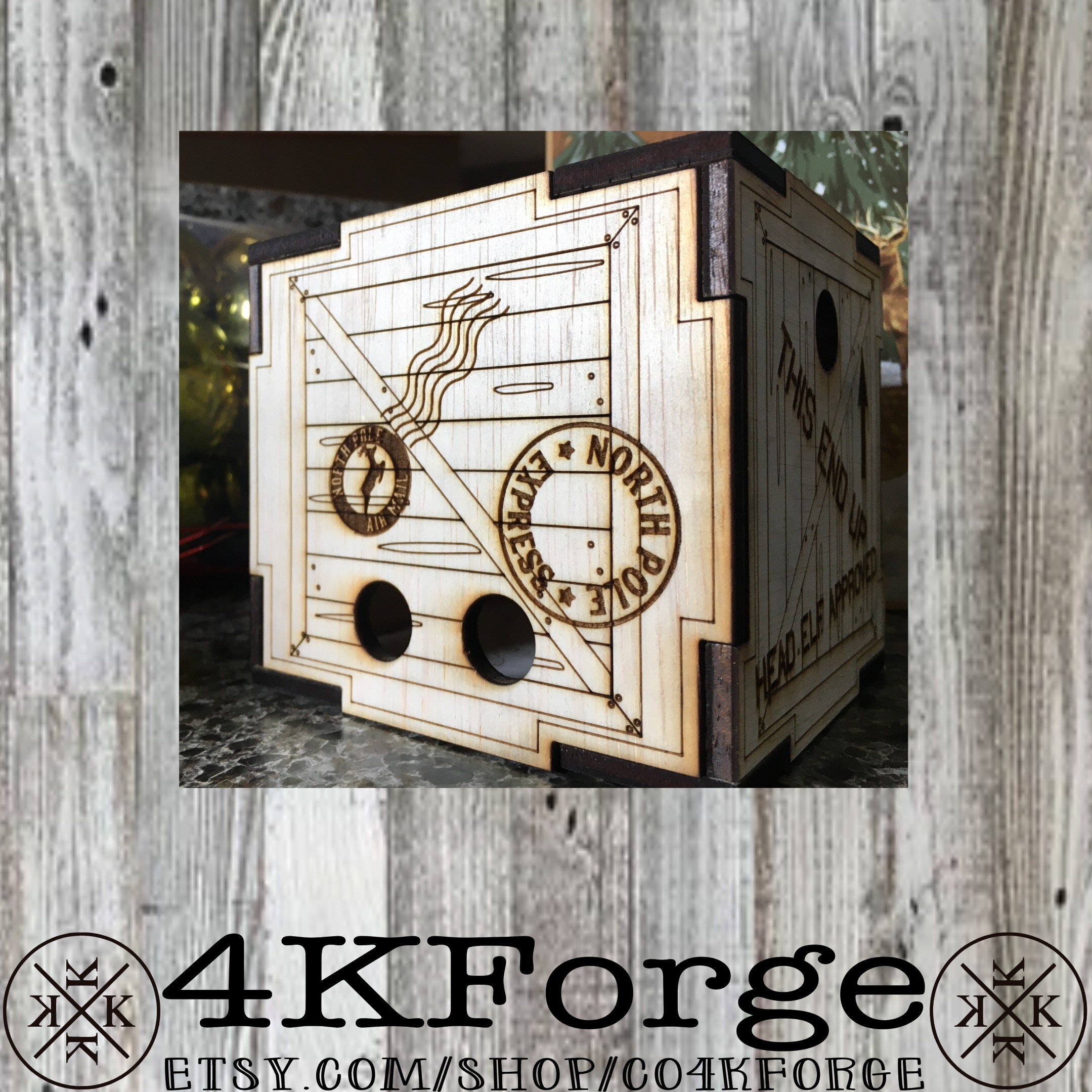 Personalized Elf Crate Elf Arrival Kit Elf Return Kit - Etsy