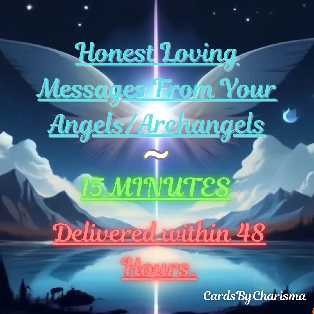 15 Minutes Fast-honest/loving Messages From Your Angels/archangels ...