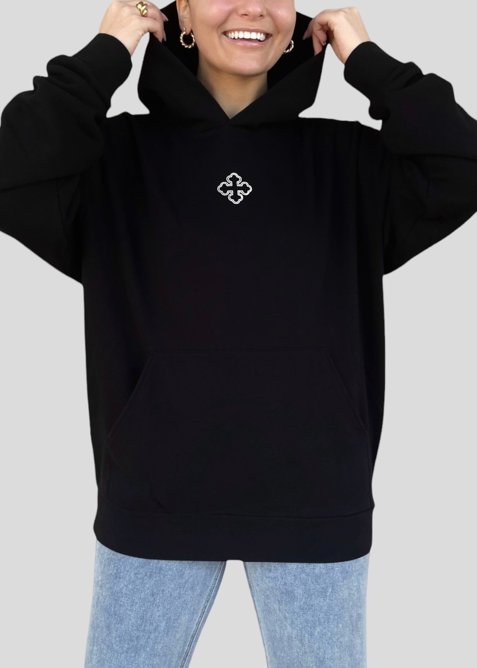 Unisex Embroidered Round Coptic Cross Sweatshirts - Etsy
