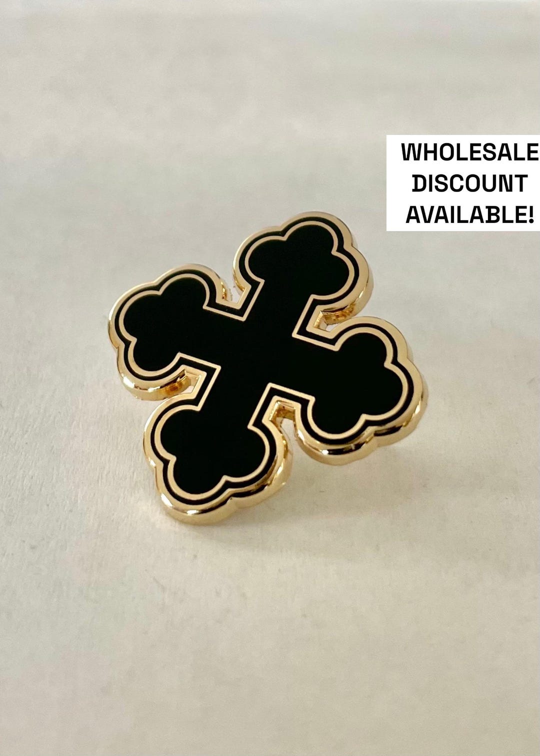 Round Coptic Cross Pin - Etsy