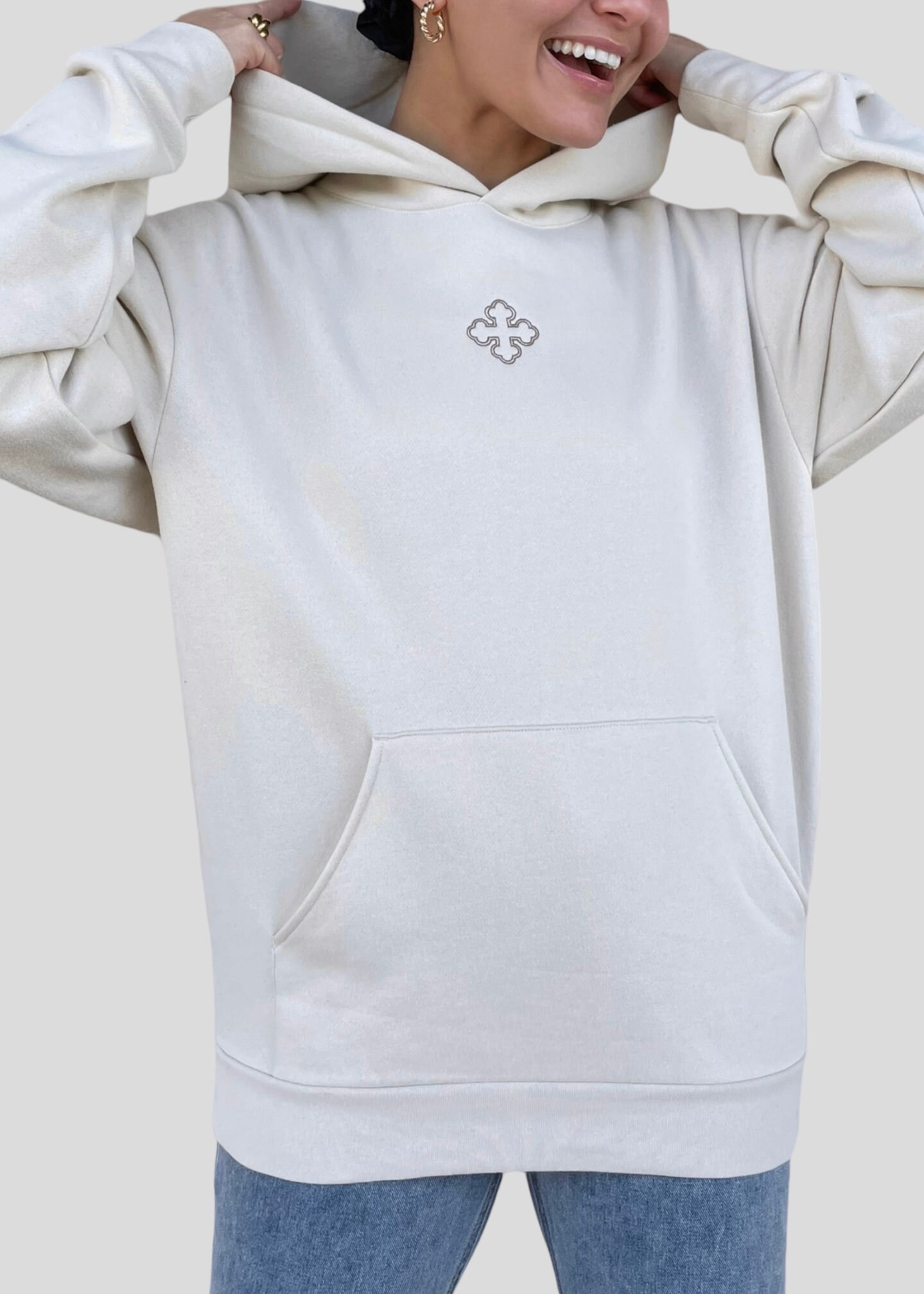 Unisex Embroidered Round Coptic Cross Sweatshirts - Etsy
