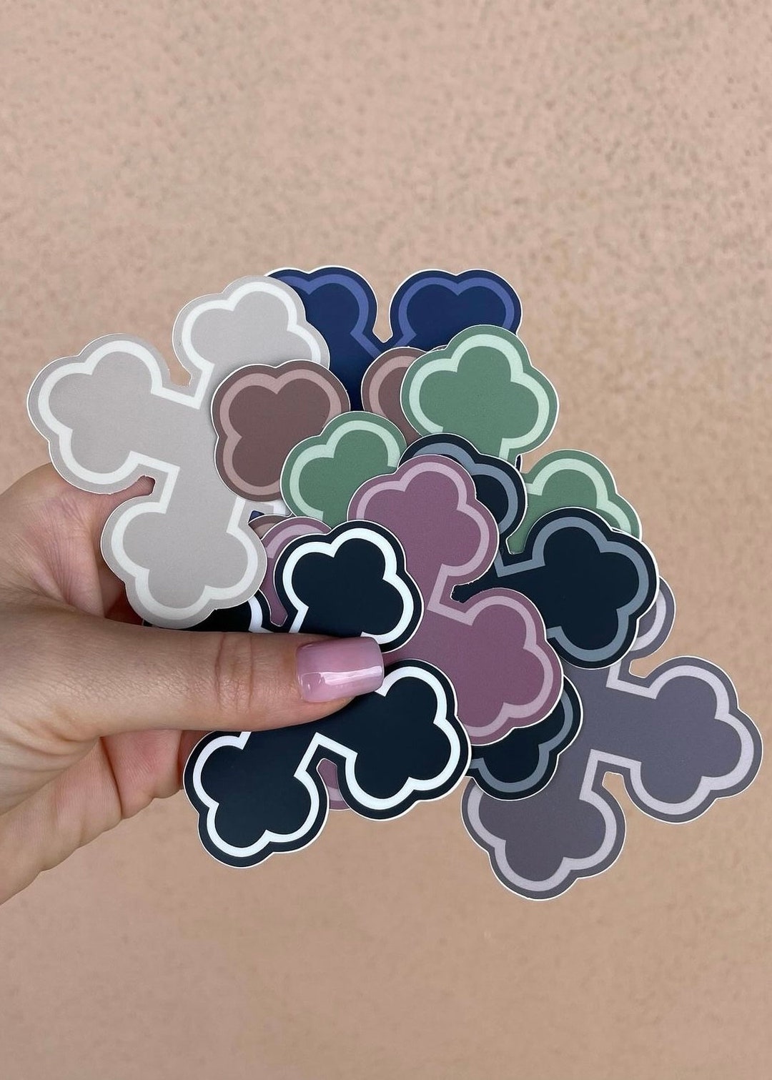 Vinyl Coptic Cross Sticker safe for Thermal Cups - Etsy