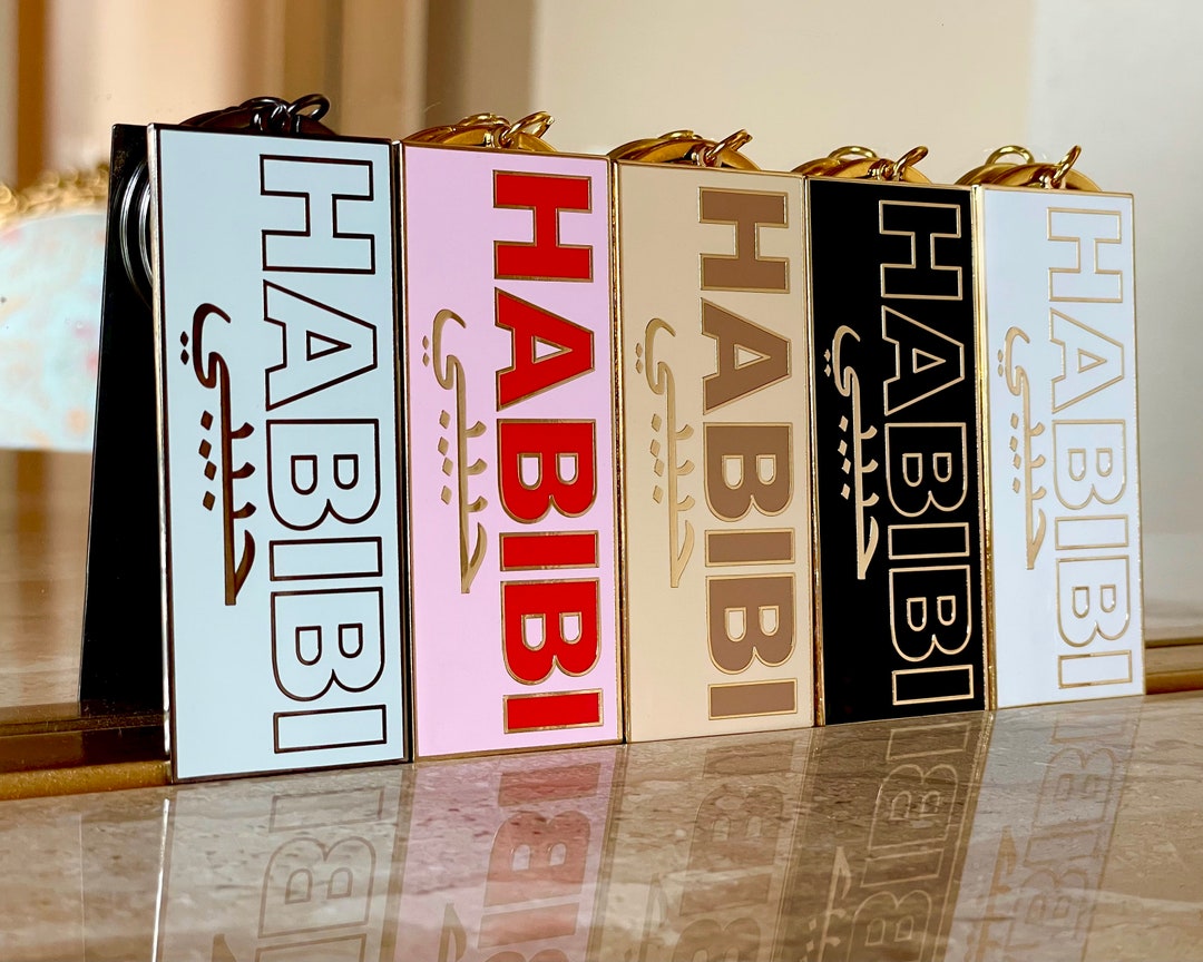 Habibi Keychain - Etsy