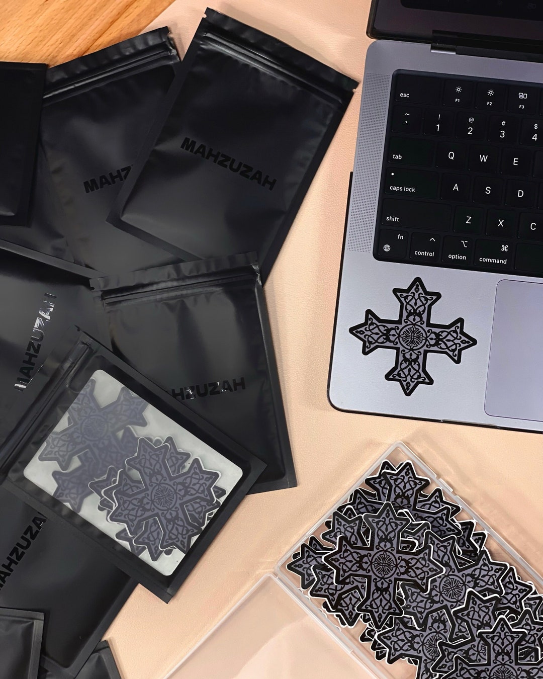 Vinyl Coptic Cross Sticker safe for Thermal Cups - Etsy