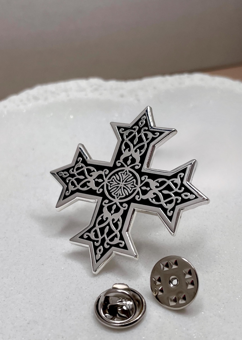 Classic Coptic Cross Pin - Etsy