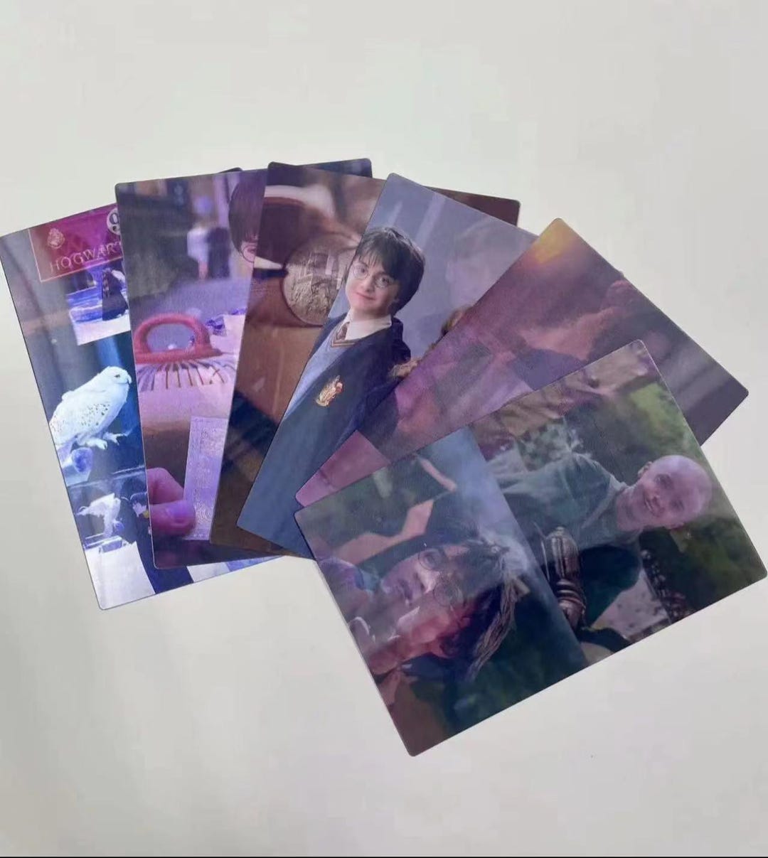Set of Lenticular 3D Print Cards - Iconic Wizard Series - Collectible ...