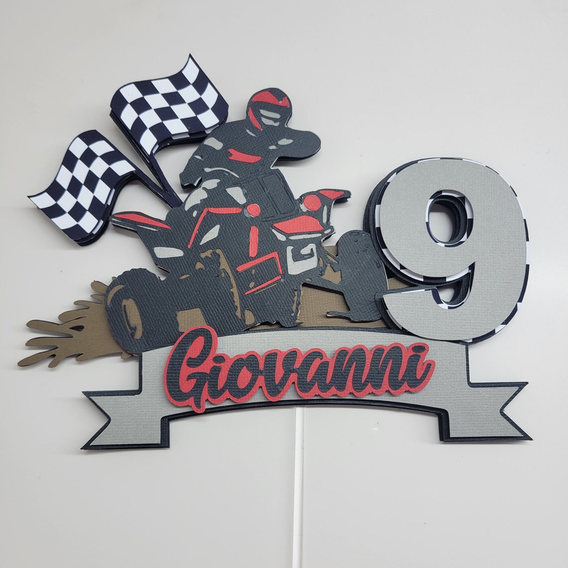 Quad Cake Topper ATV QUAD Cake Topper 4 Wheeler Cake Topper - Etsy