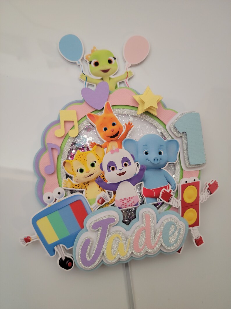 Word Party Cake Topper Word Party Decorations Personalized - Etsy