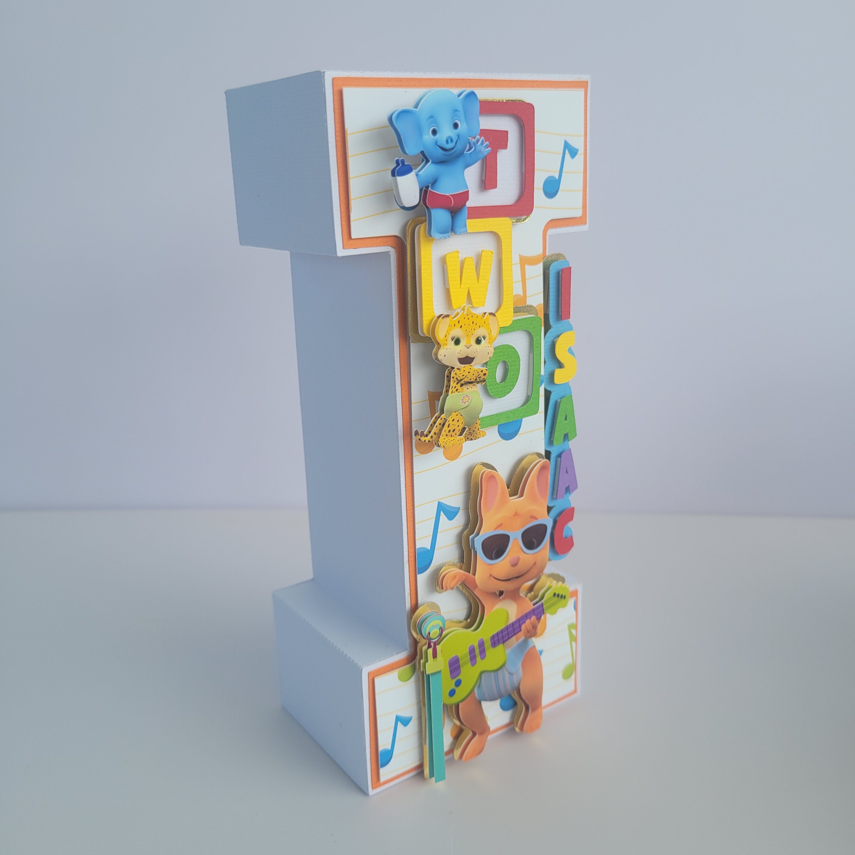 Word Party 3D Letters, Word Party Decorations, Personalized 3D Letters ...