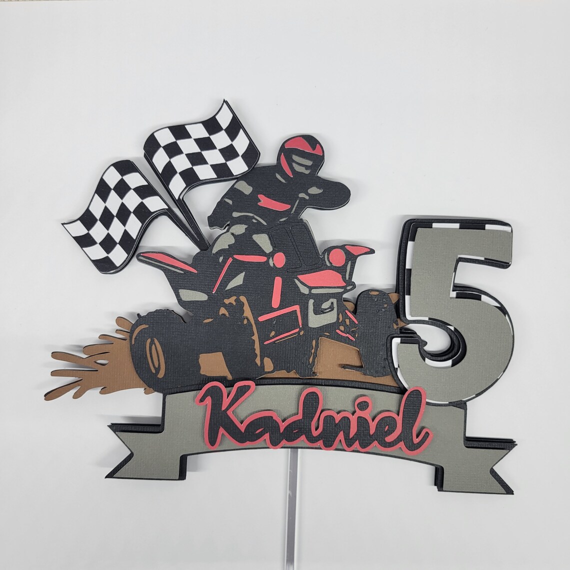 Quad Cake Topper ATV QUAD Cake Topper 4 Wheeler Cake Topper - Etsy