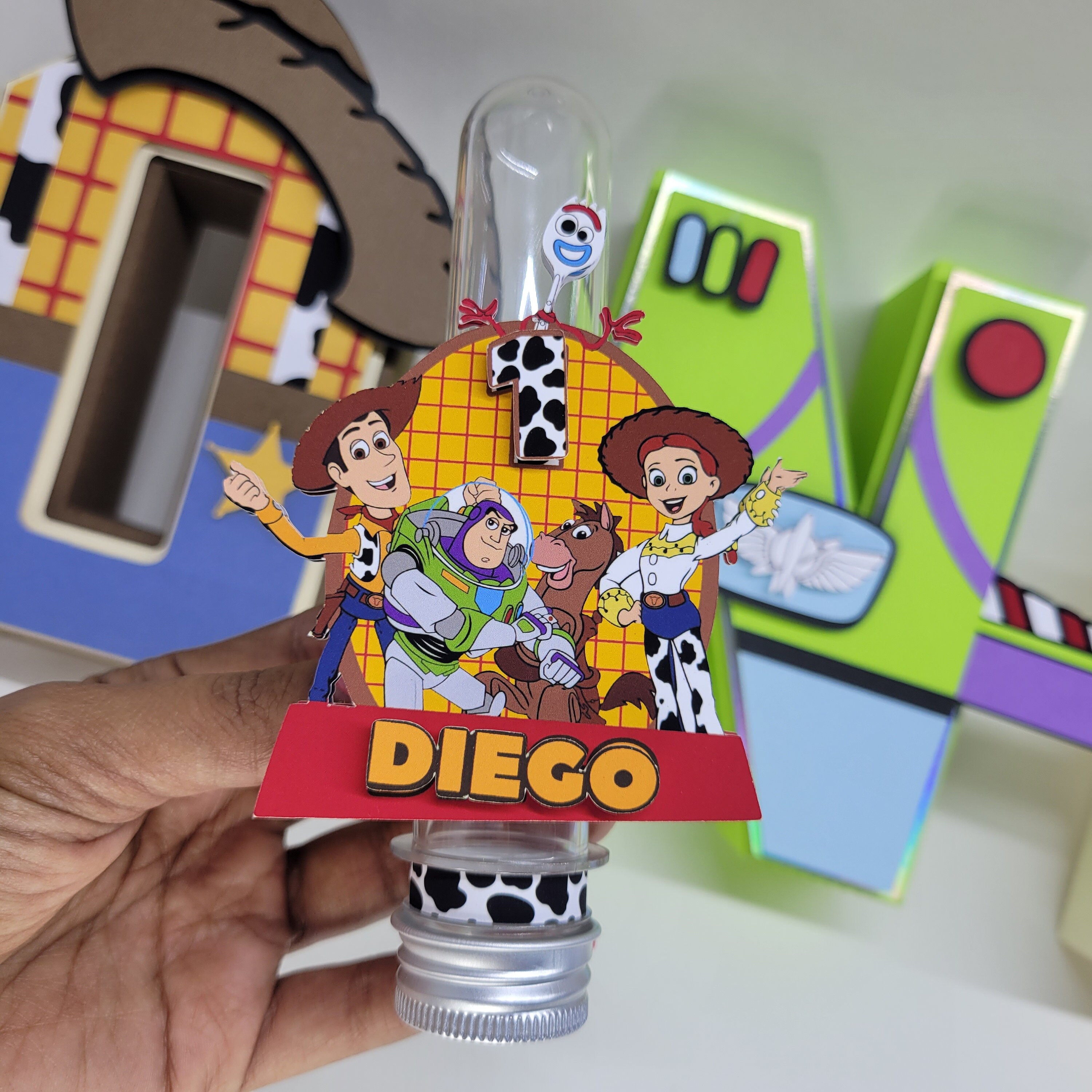 Toy Story Candy Tubes, Toy Story Candy Favors, Toy Story Party Supplies ...