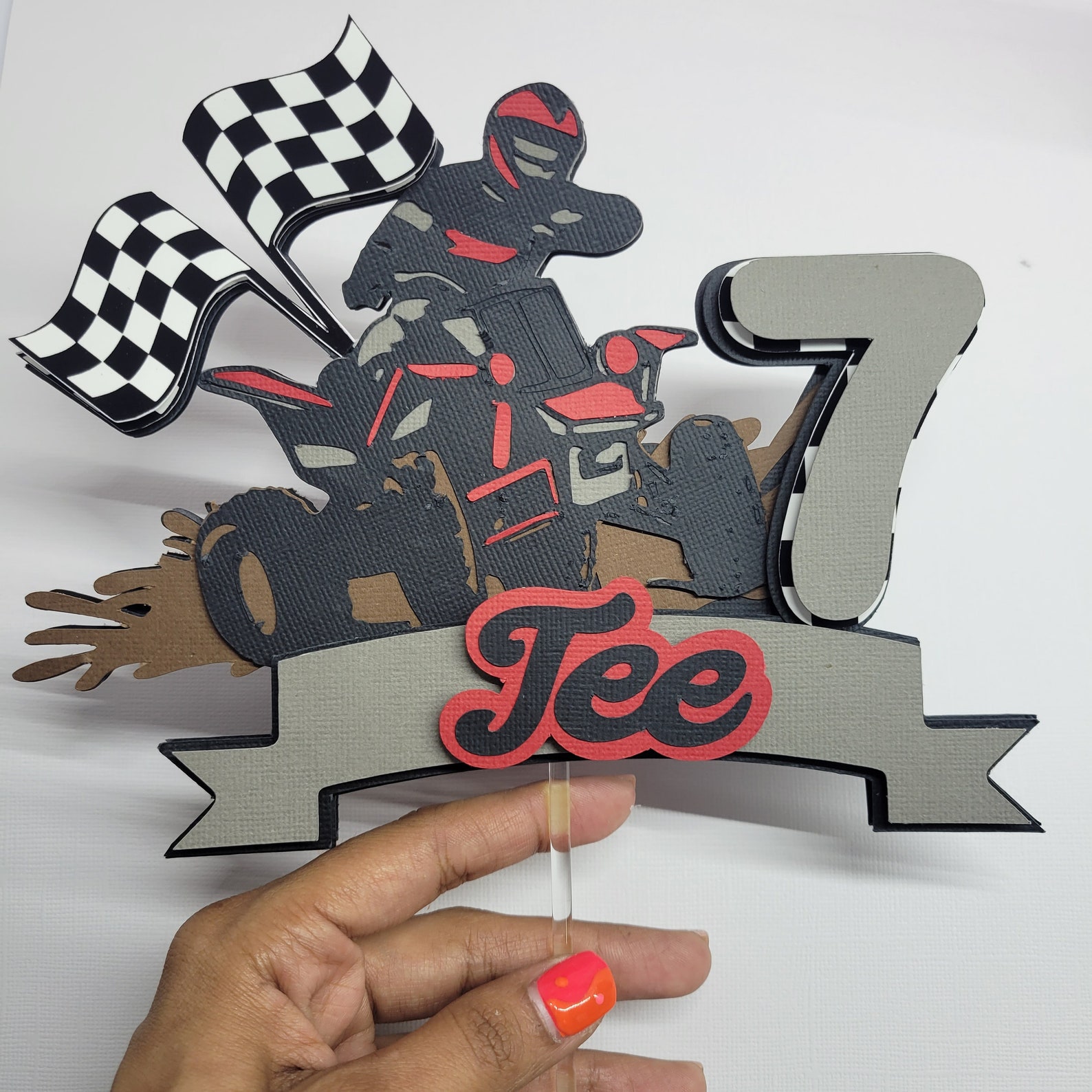 Quad Cake Topper ATV QUAD Cake Topper 4 Wheeler Cake Topper - Etsy