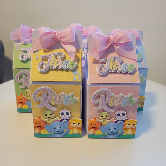 Word Party Favor Boxes Word Party Milk Box Word Party - Etsy