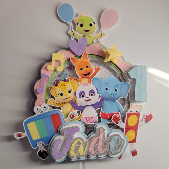 Word Party Cake Topper Word Party Decorations Personalized - Etsy