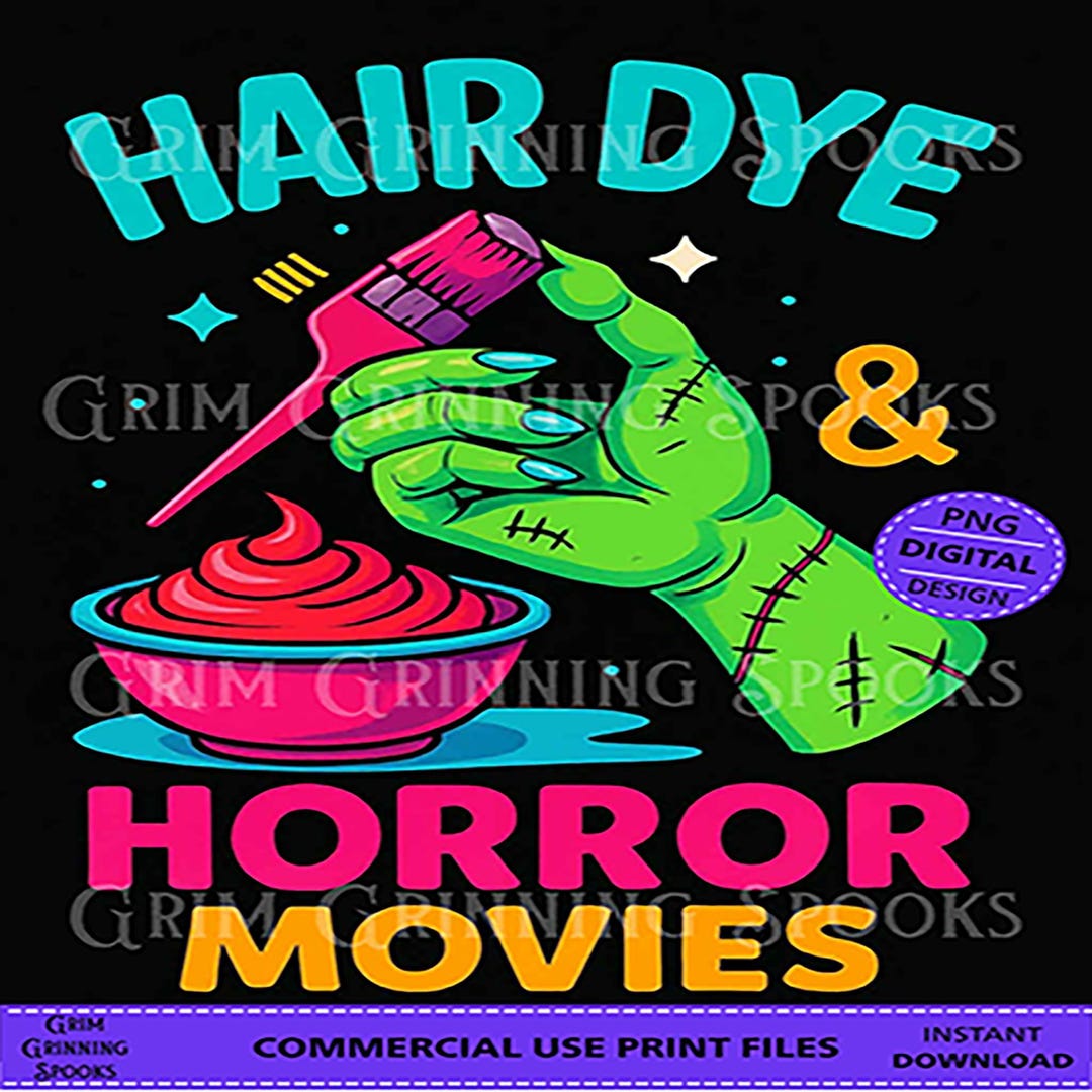 Hair Dye & Horror Movies PNG: Witch Zombie Hand Hair Stylist ...