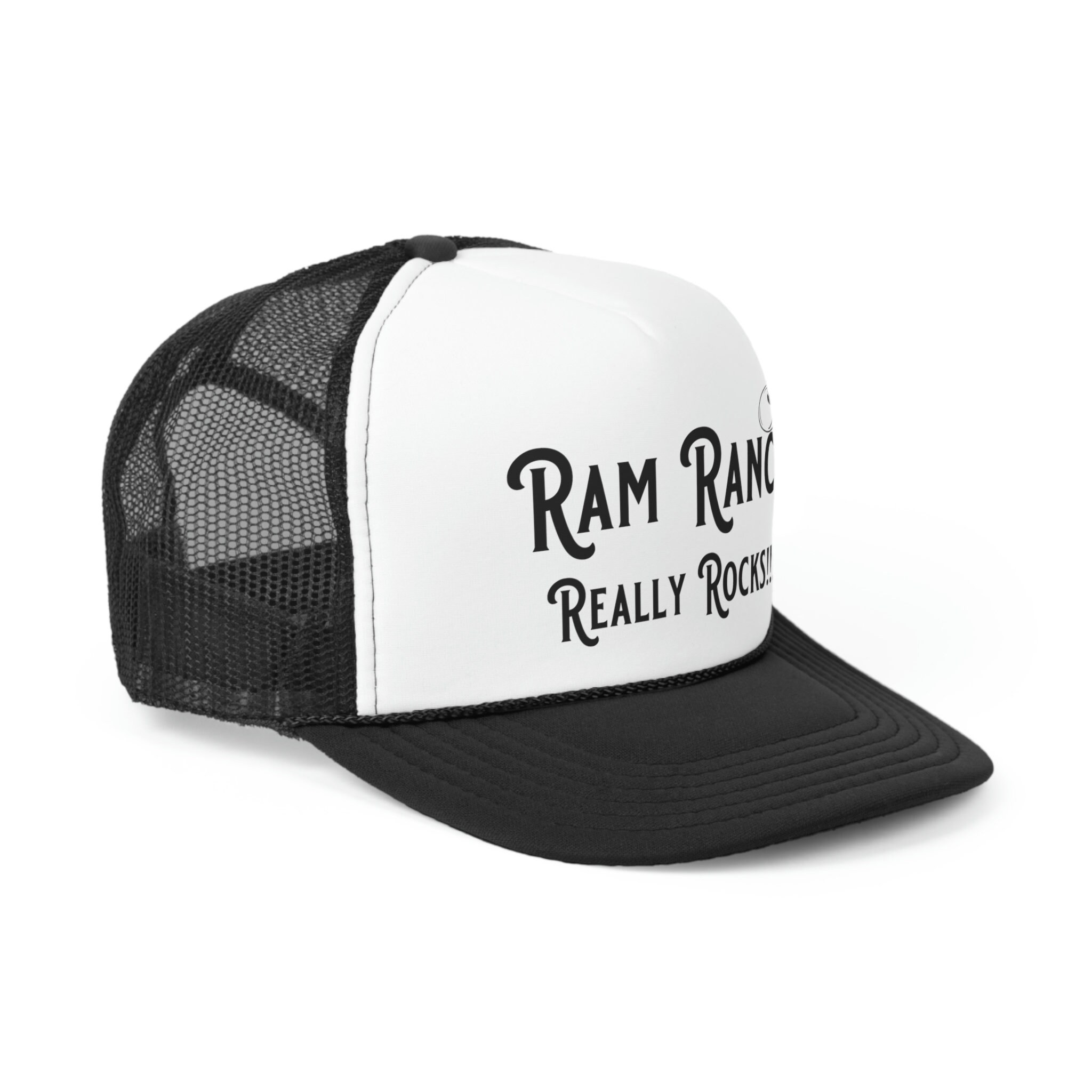 Ram Ranch Really Rocks! Lyrics Trucker Hat, Ram Ranch Cap, Cowboys Hat ...